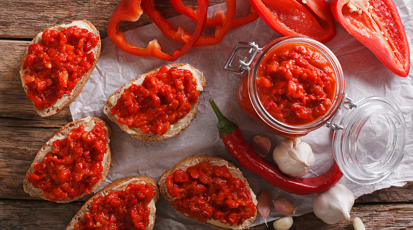 Házi paprikakrém, az ajvár - Receptek | Ízes Élet - Gasztronómia a ...